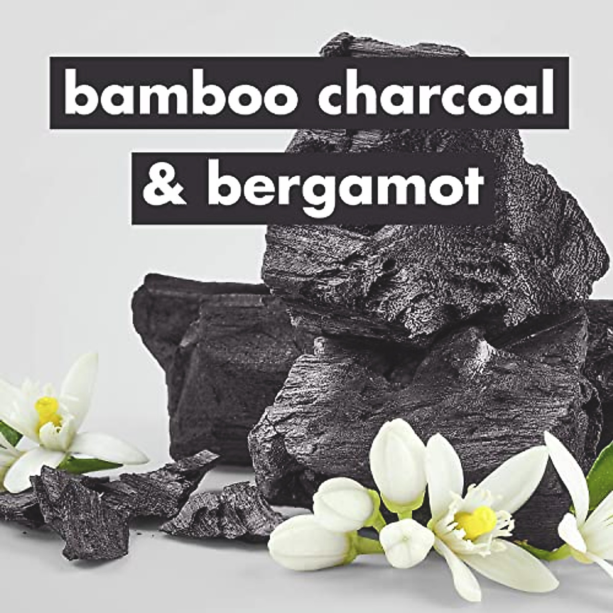 Love Beauty and Planet Delightful Detox Daily Clarifying Sulfate-Free Shampoo Charcoal and Bergamot Cleansed Hair Care Silicone-free, Paraben-free, Vegan Shampoo 32.3 oz