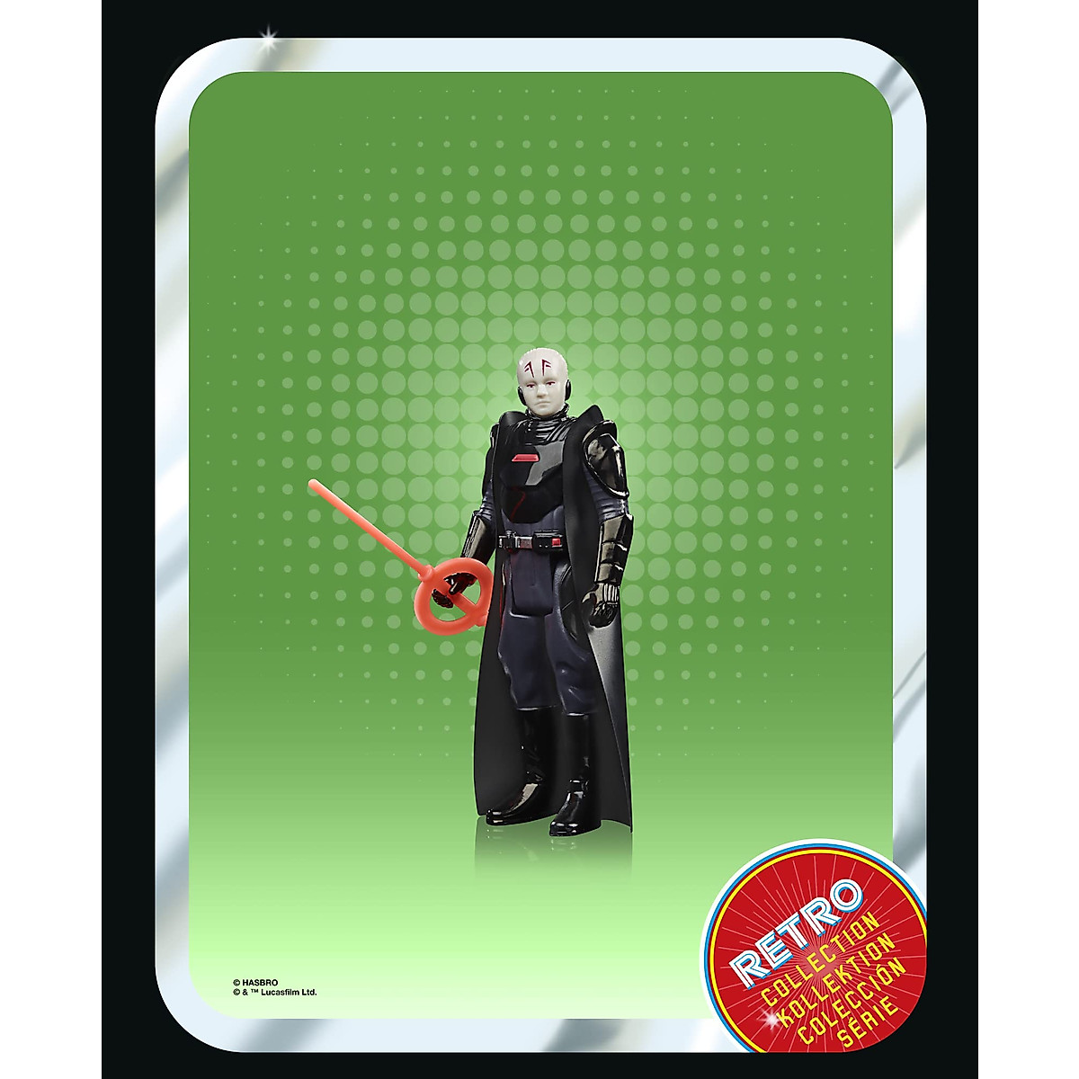 STAR WARS Retro Collection Grand Inquisitor Toy 3.75-Inch-Scale OBI-Wan Kenobi Action Figure, Toys for Kids Ages 4 and Up, Multicolored, F5773