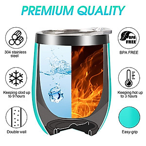 SUNNYPLUS 21st Birthday Gifts for Women Wine glass-21 Funny Gift Idea for Her Best Cups for Wife 21 Year Old Happy Tumbler for Girlfriend,Coworkers 12oz