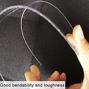 LVLDAWA Transparent Pc Endurance Sheet, Easy to Cut Bend Waterproof Panels, DIY Greenhouse Polycarbonate Plastic Board for Roofs Canopies Light Rooms (Color : Clear, Size : 1x5m)