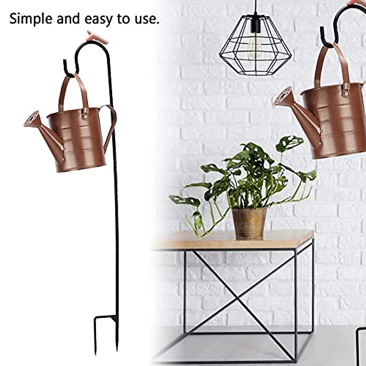 01 Led Art Lamp, Lightweight Watering Can Lights with Small Drainage Hole for Home Path Patio Yard Lawn for Housewarming Gifts Garden Decoration