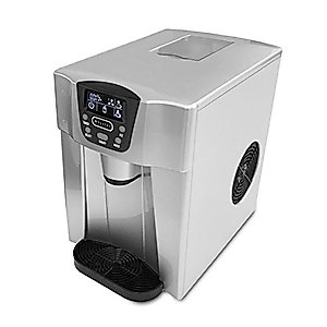 Whynter Silver IDC-221SC Countertop Direct Connection Ice Maker and Water Dispenser, One Size