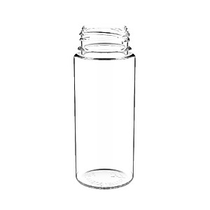 Bottles Chubby Gorilla - 120ML Unicorn Clear Natural Cap - V3 (5 PACK)