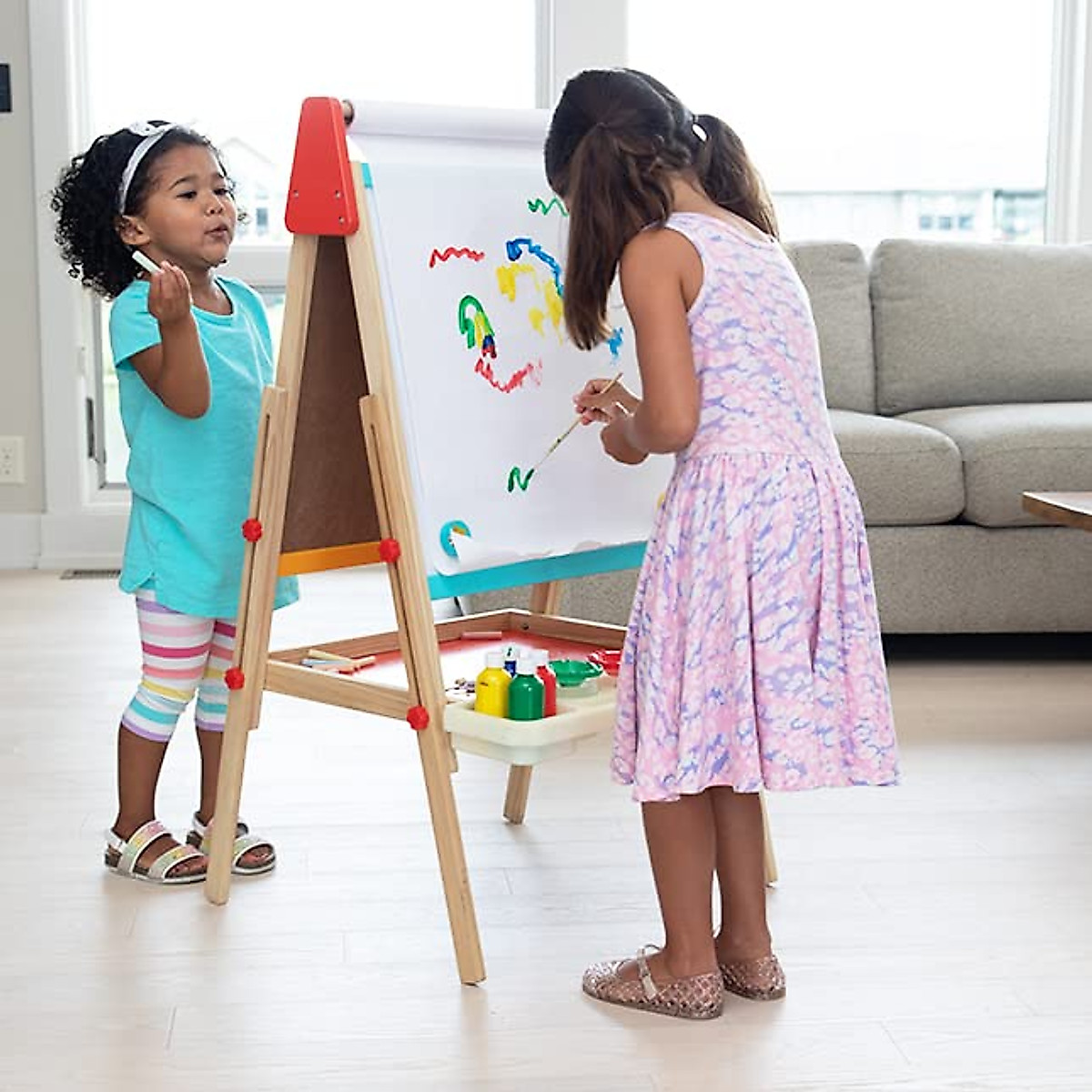 Fat Brain Toys I'm an Artist! Ultimate Easel Set - Art Supplies for Kids Ages 3+