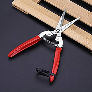 Pruning Shears, Garden Clippers Garden Scissors Fruit Tree Bonsai Gardening Pruning Shear Hand Pruners, Pruning Shear for Arranging Flowers Trimming Plants & Hydroponic Herbs