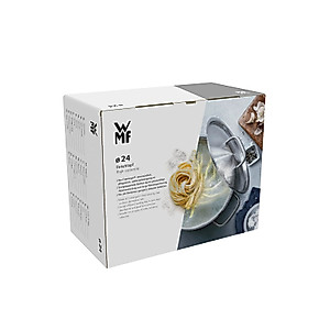 WMF Cookware Ø 24 cm Approx. 6,5L Diadem Plus Pouring Rim Glass Lid Cromargan® Stainless Steel Brushed Suitable for All Stove Tops Including Induction Dishwasher-Safe