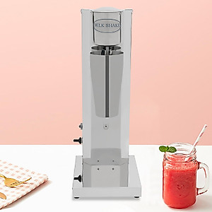 Com Electric Milkshake Drinker 180W Smoothie Blender, Silver