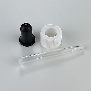 Kang&Chang 12pcs, 15ml, Plastic Dropper Bottles for Liquid