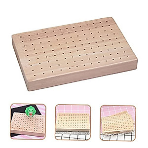 IMIKEYA Plug Board Rectangle Tray Air Drying Clay Cake Tray Wooden Lollipop Stand Chafing Dish Buffet Set Large Charcuterie Board Food Picks Holder Pick Stand Food Picks Stand Christmas