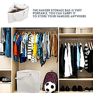 Veronica Hanger Storage Triangle Bag with Handles for Space Saving Hangers Organisers Tidy Storage and Easier Storage in Closets