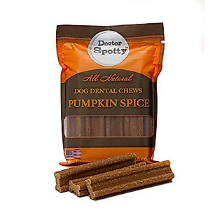 Christmas Dog Treat Gift Box with Coffee Cup Treat Dispenser & 3 Treats, Made in The USA, Treats and Chews, Small/Medium Dogs 15-30 lbs (Pumpkin, Sweet Potato, Duck Flavors).