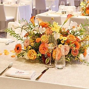 BENECREAT 20PCS 3.5x2 Inch Clear Acrylic Sheet Rectangle Table Place Cards Name Plates for Banquet Wedding Christmas Party Decoration, Office Sign, DIY Project, 3mm Thick