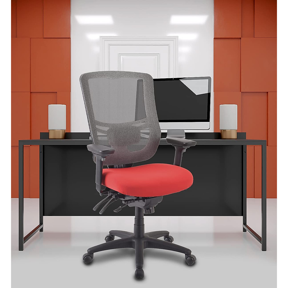 Tempur-Pedic Adjustable Task Chair, Red