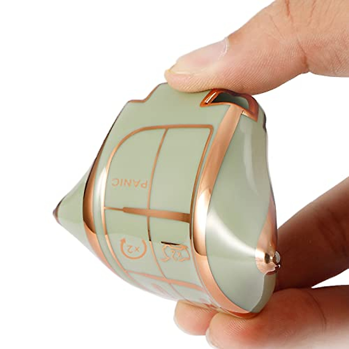 Guibuhuse TPU Protective Remote Key Fob Cover Fits for Jeep Grand Cherokee 2014-2021 Dodge Charger 2012-2018 2017 2018 2016 Wrangler Compass Renegade Patriot Grand Comander