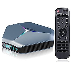 Sofobod A95XF4 Smart Android 11.0 TV Box 4GB RAM 32GB ROM Amlogic S905X4 Quad core ARM Cortex-A55 CPU Ultra HD 4K HDR H.265 Decoding with Dual Band 2.4GHz/5GHz WiFi BT 4.1 USB 3.0