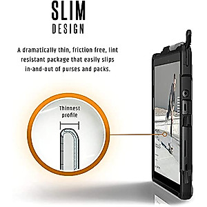 URBAN ARMOR GEAR UAG Designed for Microsoft Surface Go 4/ Surface Go 3 / Surface Go 2 / Surface Go Case 10.5" Metropolis Feather-Light Rugged Aluminum Stand Military Drop Tested Cover Black