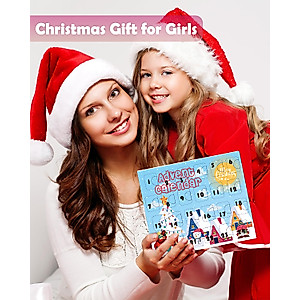 Advent Calendar 2023 Girls Unicorn Charm Bracelets Making Kit, 24 Days of Christmas Advent Calendars for Teens Kids Age 4-12, Unicorns Gifts for Girls 4 5 6 7 8-10 Girl Craft Toys Countdown Calender.