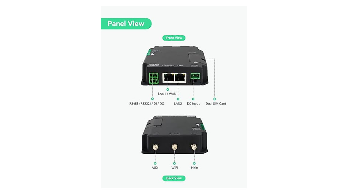 Industrial 4G LTE Router for M2M & IoT | Secure VPN & Dual SIM