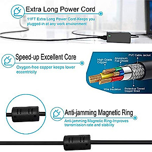 19.5V 2.31A 45W Laptop AC Power Adapter Charger for HP Stream 11 13 14 HP Split 13 x2 13-g110dx 13-m010dx HP Chromebook 14-x Series 14-x013dx HP 15-r132wm 15-r030nr 15-050nr