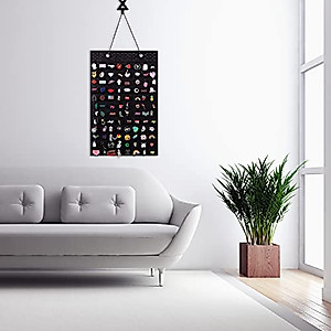 Mi Ya Mi Lai Pin Collection Display Case,Wall Hanging Brooch Pin Organizer,Pin Board for Enamel Pins,Pin Collections Storage Holder.(Not Include Any Accessories).