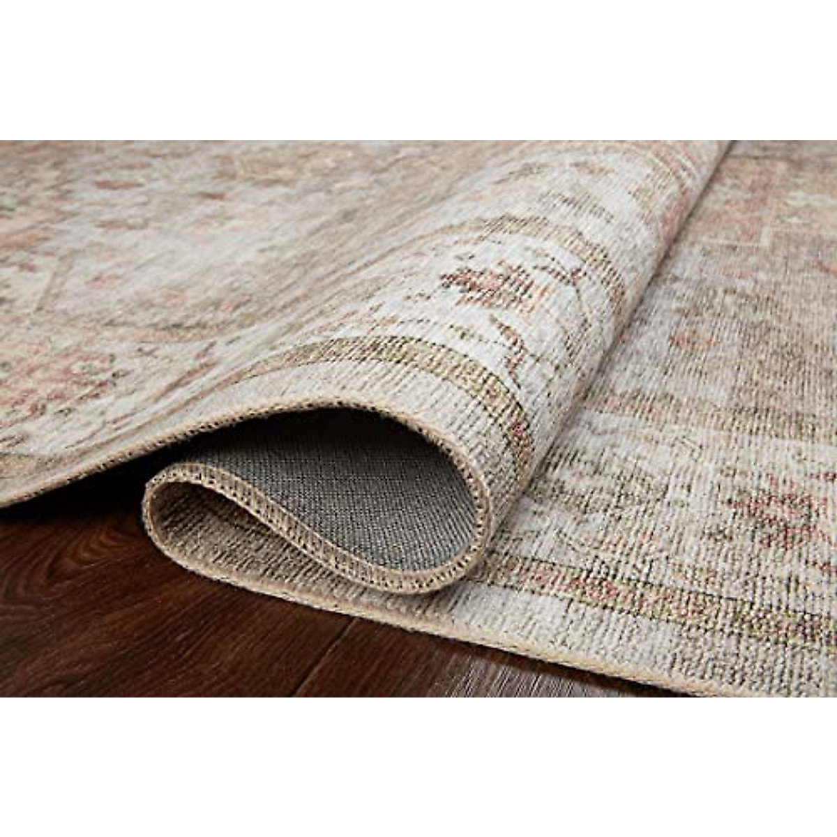 Loloi II Heidi Collection HEI-02 SAGE/Multi, Traditional 7'-6" x 9'-6" Area Rug