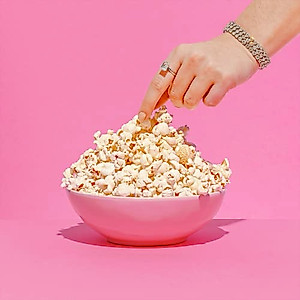 LesserEvil Himalayan Pink Salt Organic Popcorn, Premium Quality, Minimally Processed, No Vegetable Oil, 0.46 Oz, Pack of 24