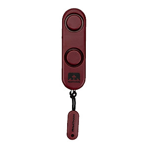 Nathan Personal Alarm Ripcord. SafeRun Siren in Case of Emergency 120DB. Security Clip for Running, Waking, Hiking, Biking and More. Very Loud, Easy to use, Fast.