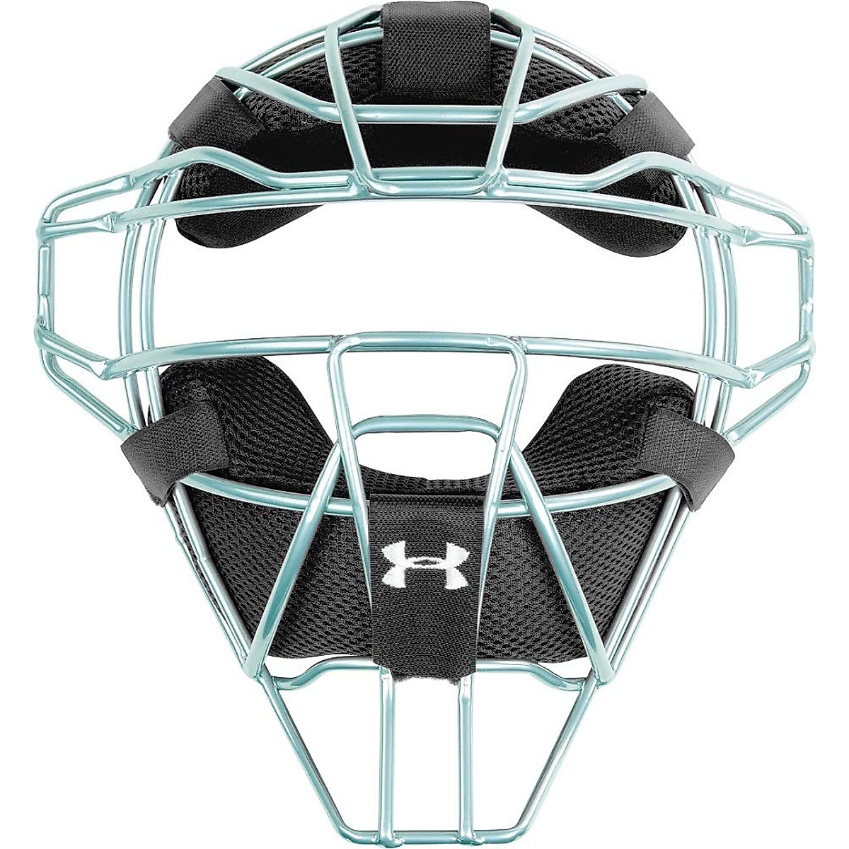 Under Armour UAFM2-LUCBK UA Classic/Traditional Facemask/Silver Cage BK