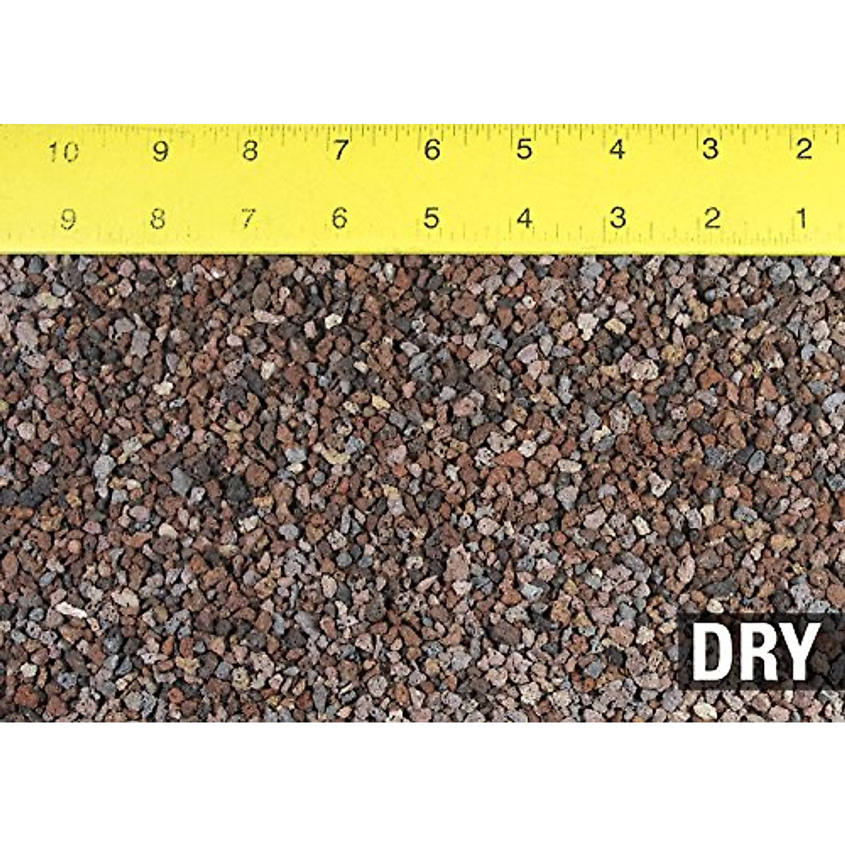 2 Gal. 1/8" - 3/16" Pre Mix Horticultural Red / Black Lava for Cactus & Succulent, Bonsai Tree Soil Mix - Small Grain