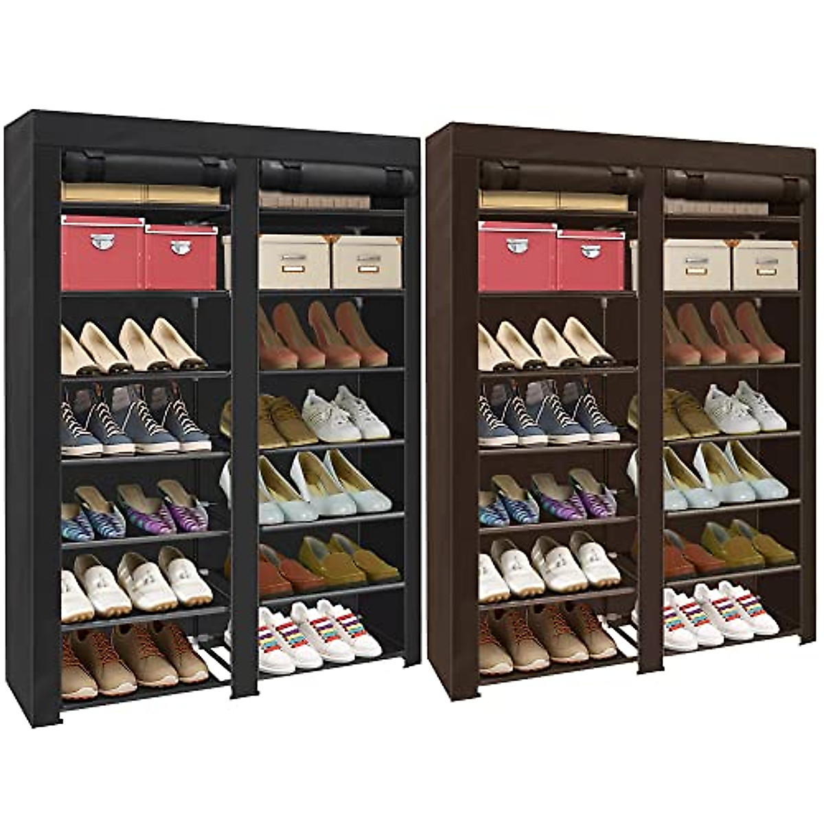 ERONE Shoe Rack Organizer 7 Tiers