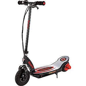 Razor Power Core E100 Electric Scooter - 100w Hub Motor, 8" Air-filled Tire, Up to 11 mph and 60 min Ride Time, for Kids Ages 8+