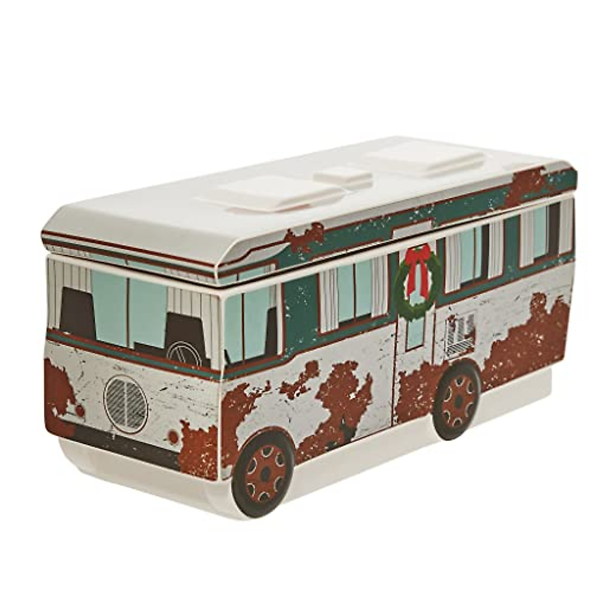 Department 56 National Lampoon's Christmas Vacation Cousin Eddie's RV Sculpted Canister Cookie Jar, 5 Inch, Multicolor