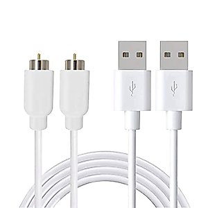 COOLVIS Replacement Magnetic Charging Cables | USB Charger Cord (2 Pack)