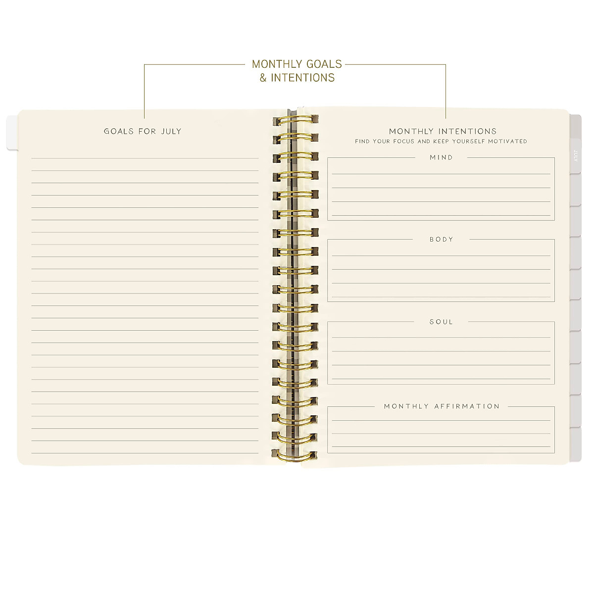 Graphique 2024 Spiral Frosted Cover Planner | 18 Month Organizer July 2023 - Dec. 2024 | Weekly & Monthly Spreads | To-Do & Note List | Reference Tabs | Reminder Stickers | Manifest | 8” x 10”