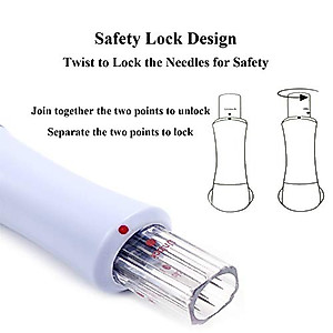 Needle Felting, Felting Needle Tool with 7 Needles, Needle Felting Stitch Punch Tool - Wool Felt Needle Tools - Felting Starter Kit for DIY Patchwork & Craft - Make Beautiful Felt Animals & Patterns