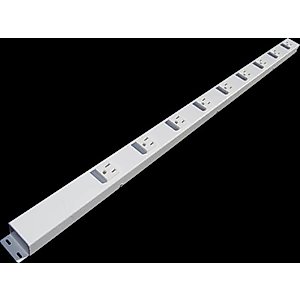 36” 9-Outlet Hardwired Power Strip