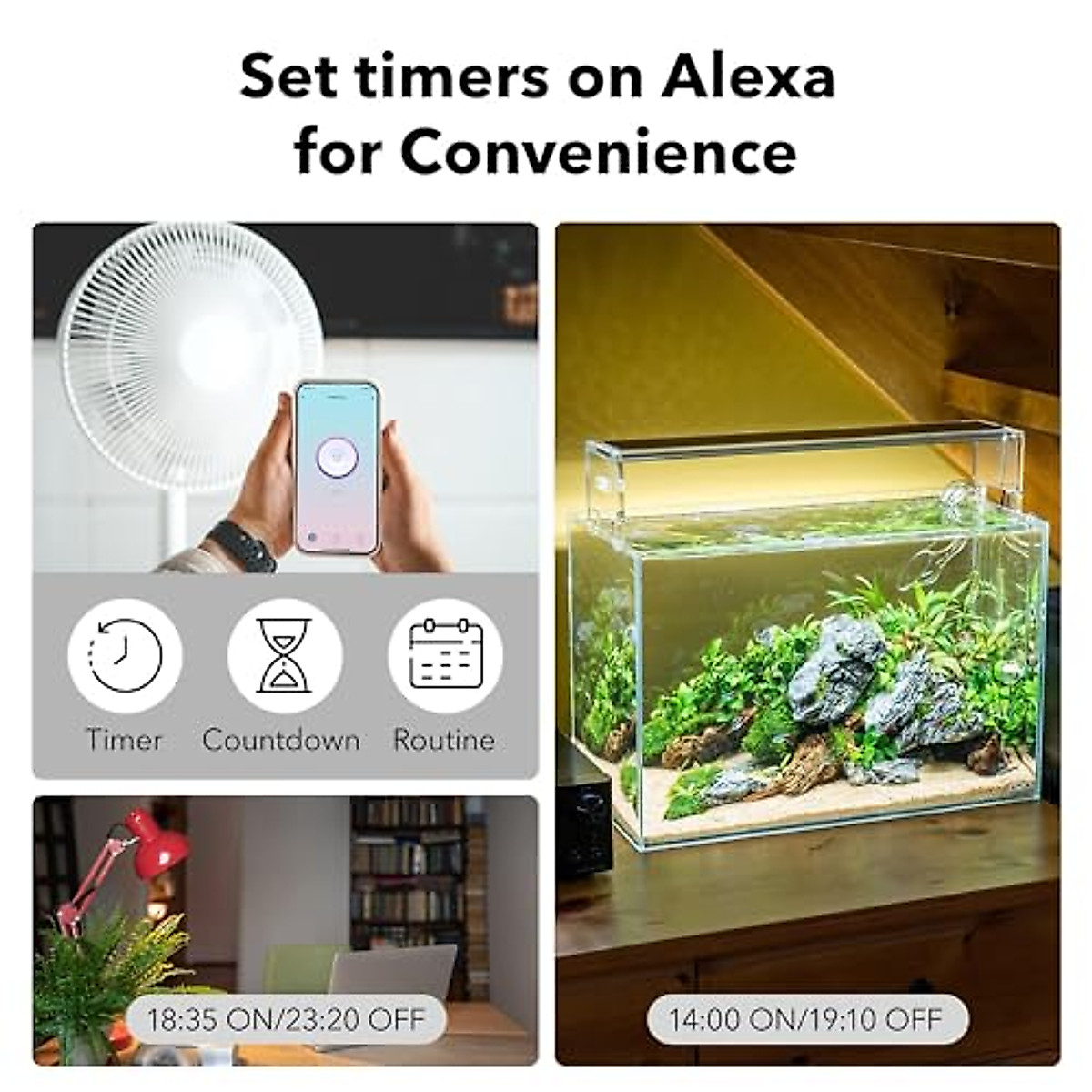 BN-LINK Bluetooth Smart Plug, Smart Outlet Work with Bluetooth Directly, Remote Control by App, No Hub Required, 4 Pack