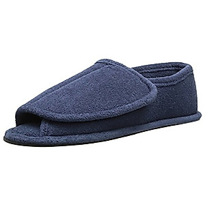 MUK LUKS® Men's Velcro Open Toe Slippers
