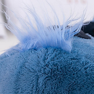 Stitch Plush Soft Toy, 25 inch Stuffed Animal, Cartoon Plush Pillow, Cute Soft Plush Doll, Christmas Birthday Easter Gift for All Ages - Toy Figure & Large Stitch Pillow