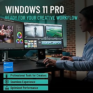 CPU Solutions Express Video Editing PC, CEV-8910-4K 8K 3D Video Editing Workstation - Intel i9-14900KF, 6.0GHz 24-Core, 128GB DDR5, 2TB NVMe SSD, Quadro RTX A4000, Windows 11 Pro Computer Tower