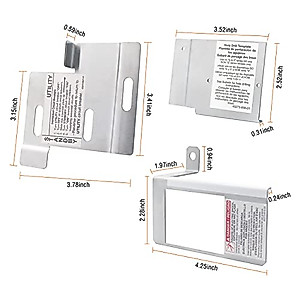 FDSNH Generator Interlock kit, HOMRBGK2C Outdoor Cover Generator and QOM2 Frame Size Main Breaker Interlock Kit, Compatible with Outdoor Homeline 150A-225A Main Breaker Load Centers Aftermarket Part