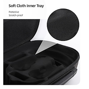 Aoyygg Storage Bag for PICO 4 VR Glasses, All-in-one Head Protective Carrying Case for PICO 4 Hard Shell Shock Absorption Carry Suitcase Protection Accessories