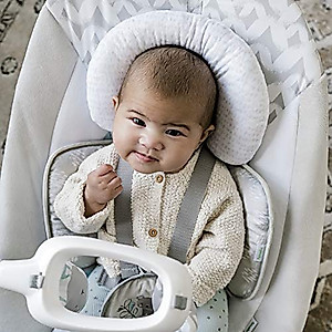 Ingenuity All Comfy Head & Body Support Cushion for Car Seats, Strollers, & Bouncers - Mist