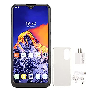 Smartphone, High Resolution Dual SIM 100-240V Cell Phone Type C Charging Port 5MP 13MP 6GB 64GB 6.5 Inch Screen for Play (US Plug)