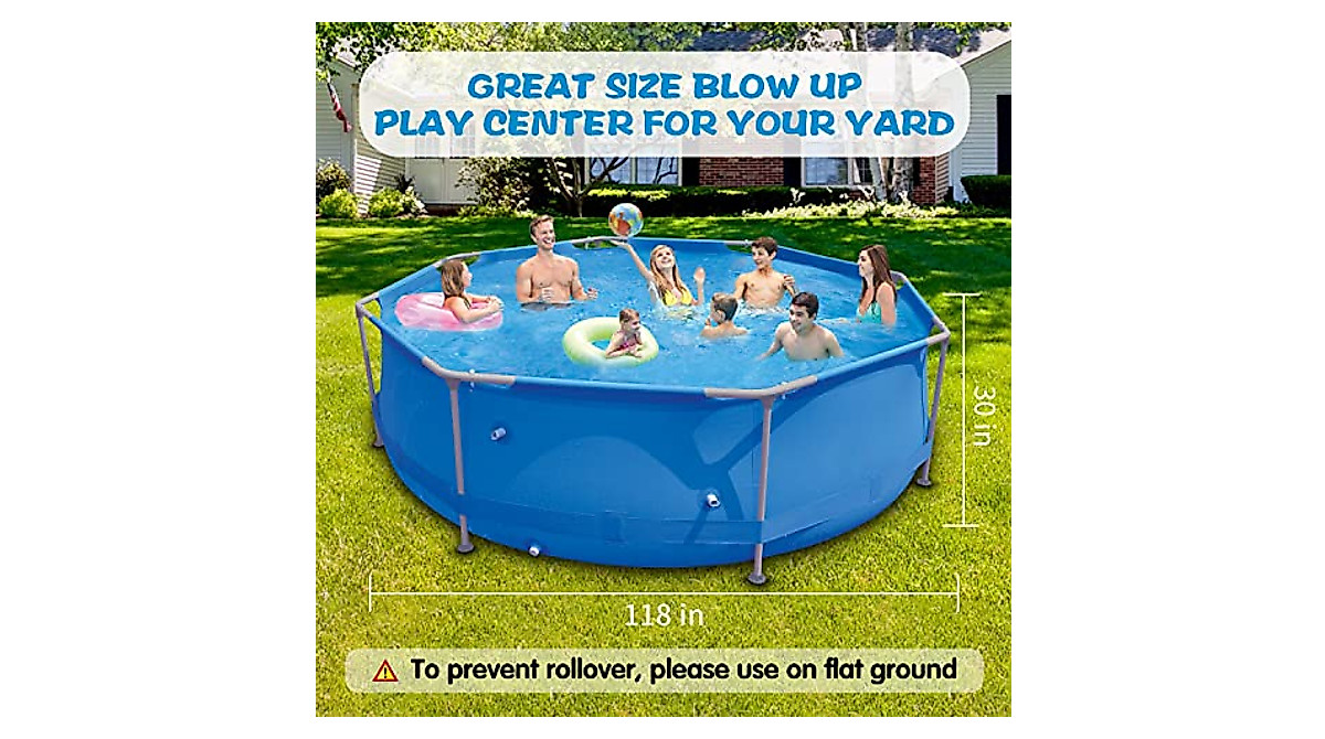 Above Ground Pool 10ft x 30in – Easy Setup for Family Fun