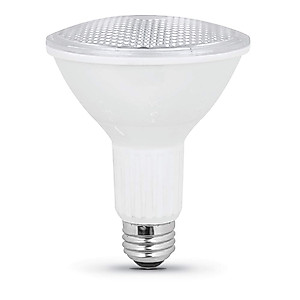 Feit Electric PAR30L 75W Equivalent LED Light Bulb, Dimmable, 5000K Daylight, 750 Lumens, 8 Year Lifetime, E26 Base, CRI 90, UL/CUL Listed, Long Beam Choice Reflector - PAR30L/ADJ/950CA