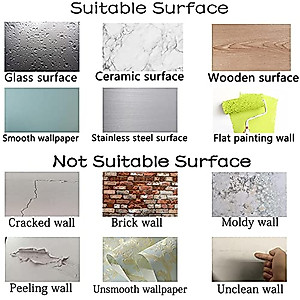 Fencosyn Dog Paw Prints Vinyl Wall Decal Removable Pet Stickers for Kids Boys Girls Baby Nursery Bedroom Decor