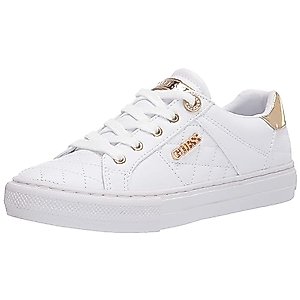 Guess Women's Loven Sneaker, White, 10