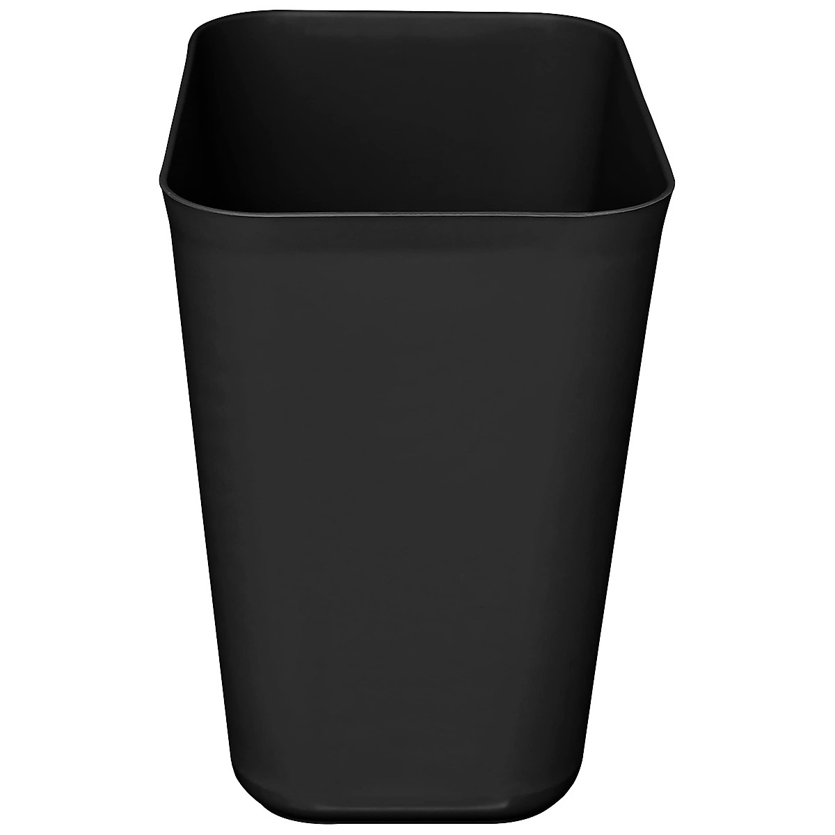 Nipogear 3 Gallons Efficient Trash Can Wastebasket, Fits Under Desk, Kitchen, Home, Office (Black, 3 Gallons)