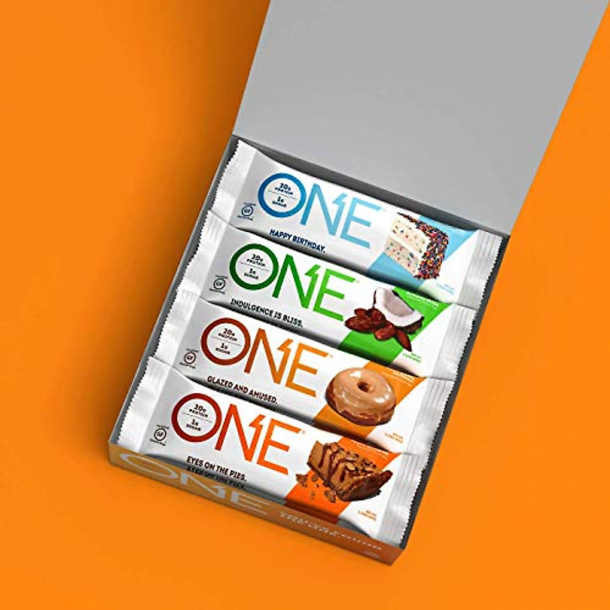 ONE Protein Bars, Best Sellers Variety Pack, Gluten Free 20g Protein and Only 1g Sugar, Best Sellers Variety Pack, 2.12 oz (12 Pack)